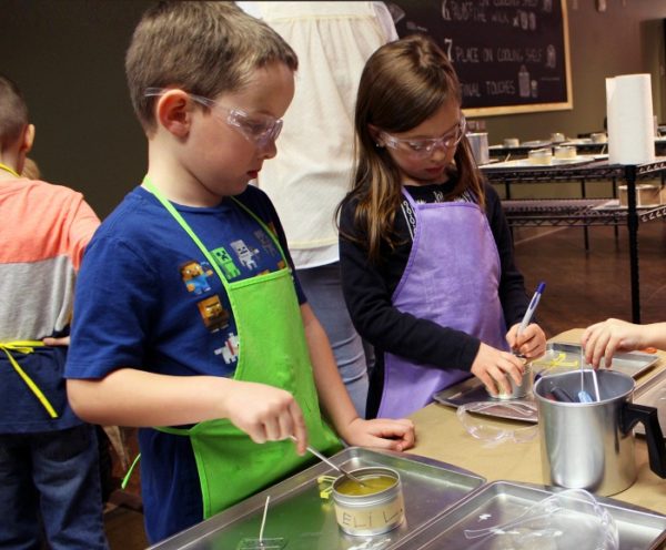 Pour Your Own Candle (Kids can too) with Kalamazoo Candle Company ...