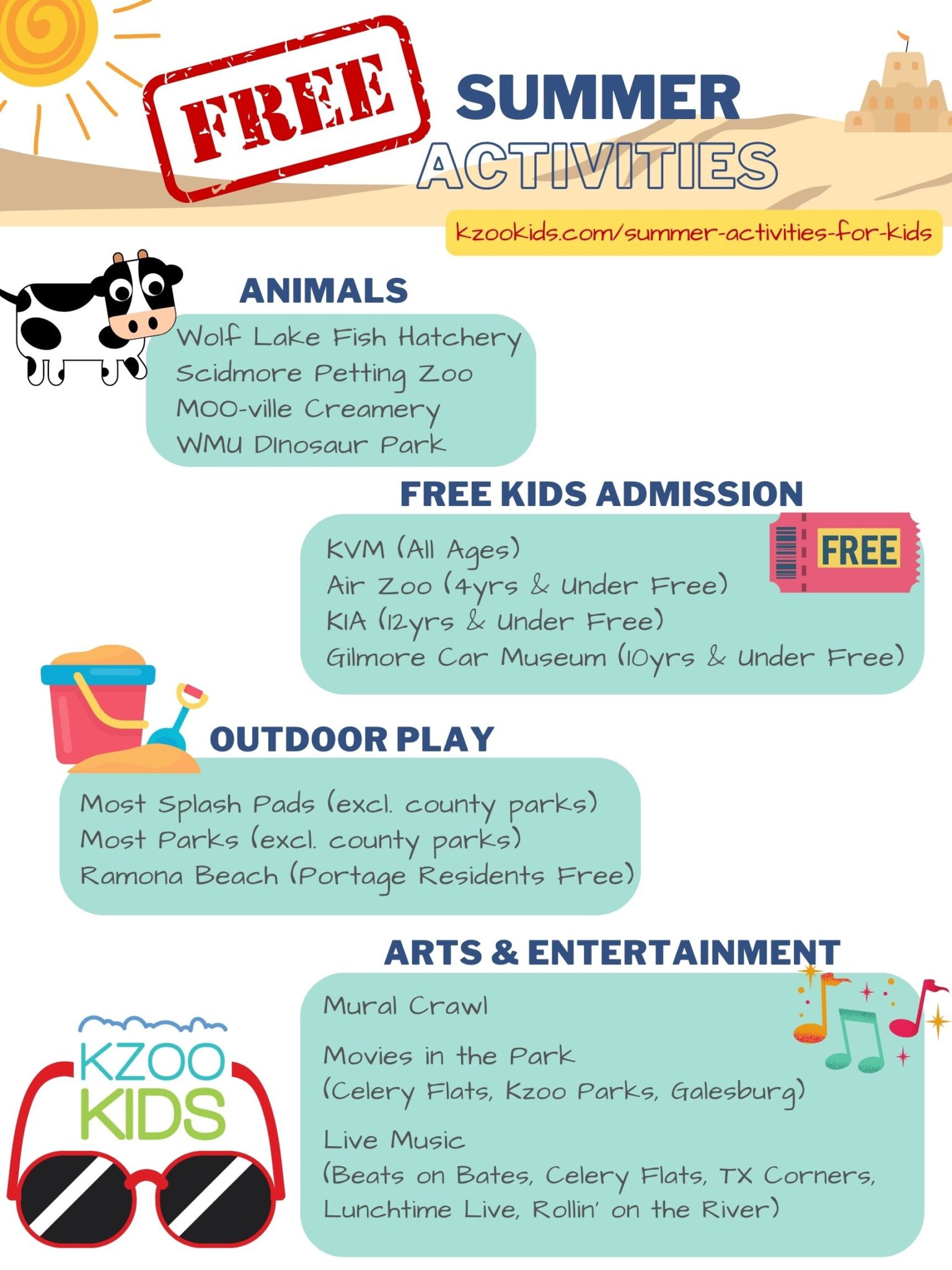 101+ Summer Activities for Kids in SWMI for Warm Weather Fun PLUS ...