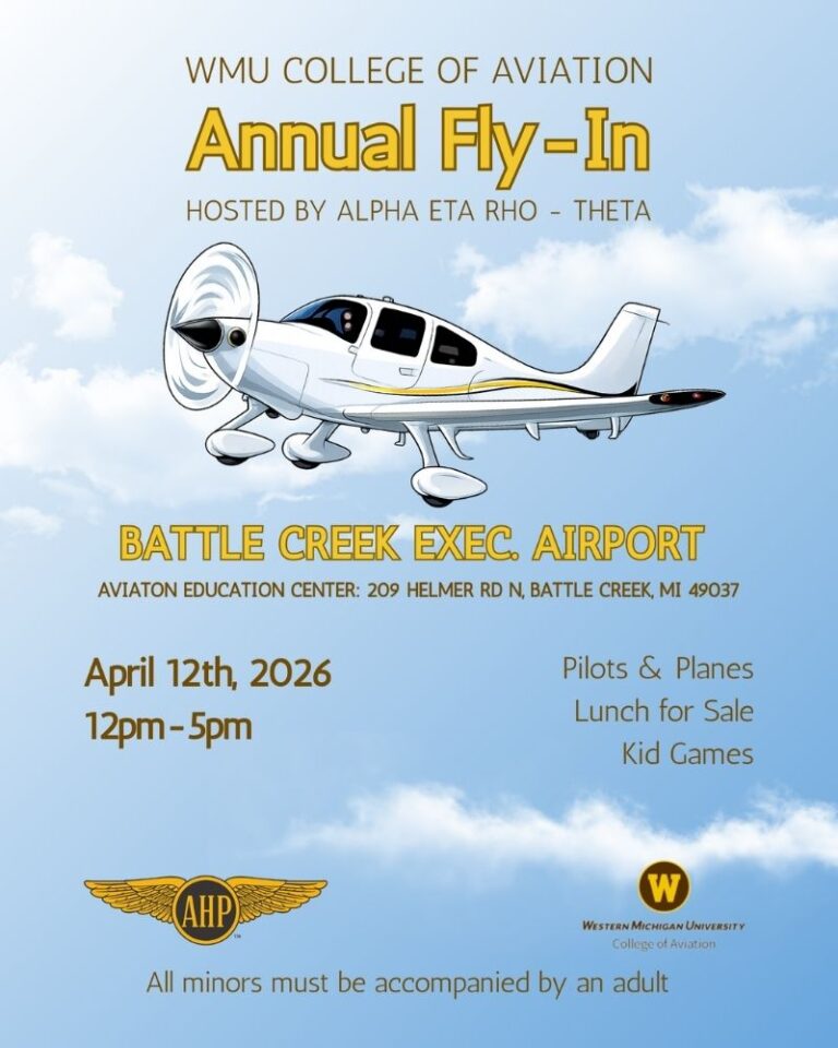 WMU College of Aviation's FREE Annual Fly-In on April 12: Egg Hunt ...