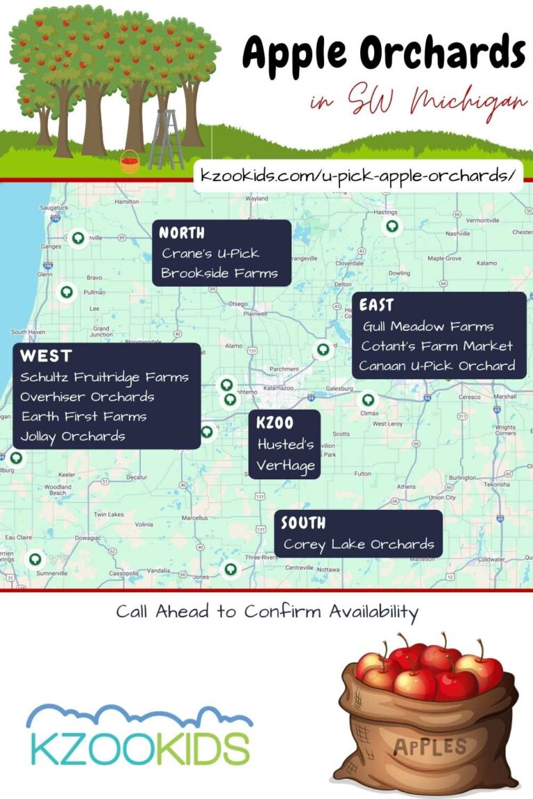 U Pick Apple Picking Guide: 12+ Orchards Near Kalamazoo - KZOOKIDS